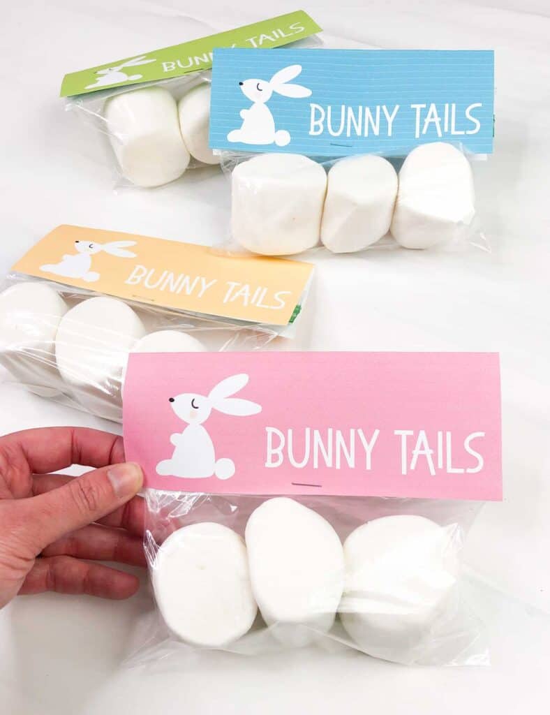 Free Easter Bunny Tail Printable Gift Tags - South Georgia Style