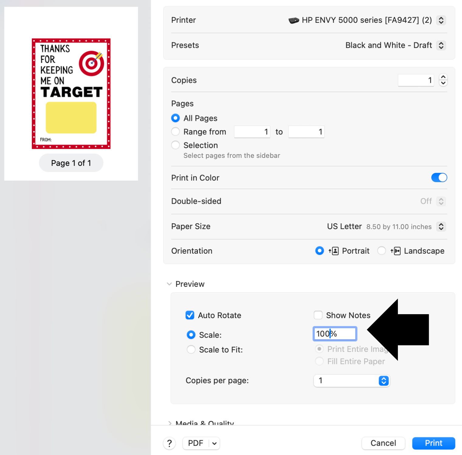 Teacher Appreciation Target Gift Card Holder - South Georgia Style